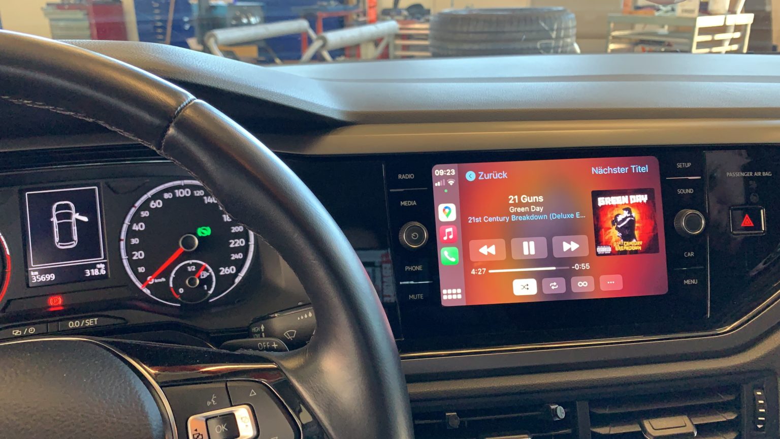 VW Polo (AW) MIB2 mit Navigation Umbau - fahrzeug-codierung.ch